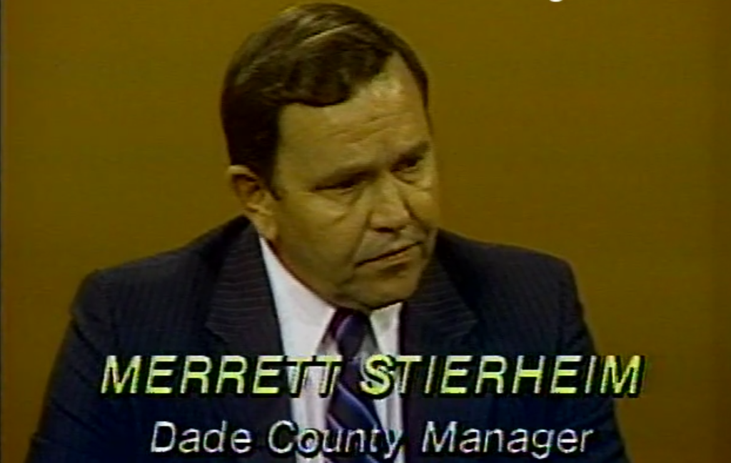 July 7, 2024: The Death of Merrett R. Stierheim - This Day in Miami History